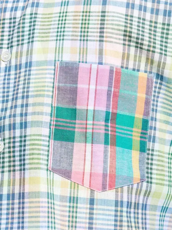 Comme Des Garçons Checked Shirt - Brown