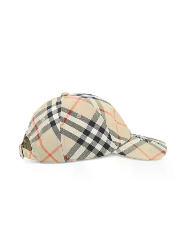 Burberry Check Knight Baseball Cap