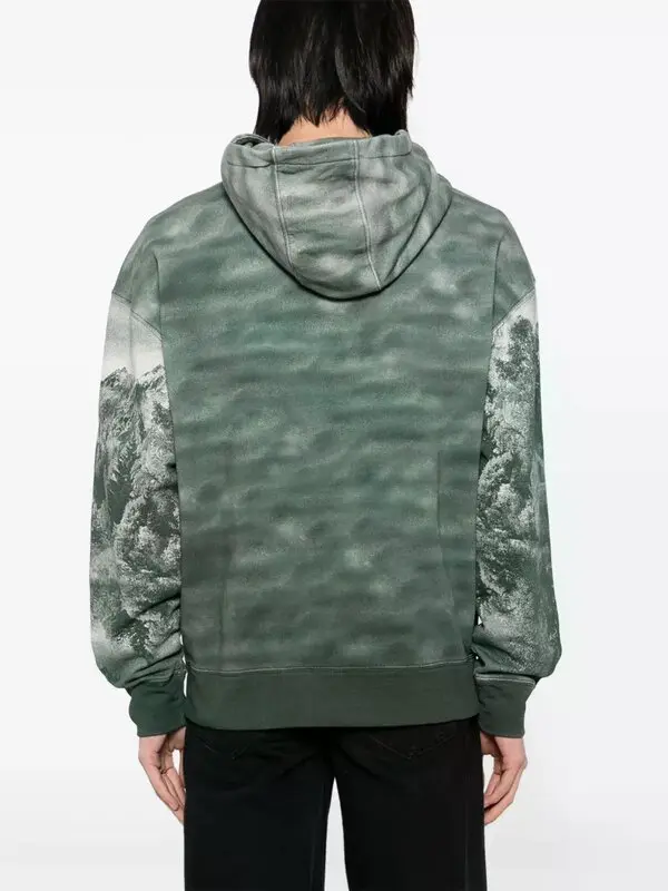 Maison Kitsuné Landscape Printed Hoodie