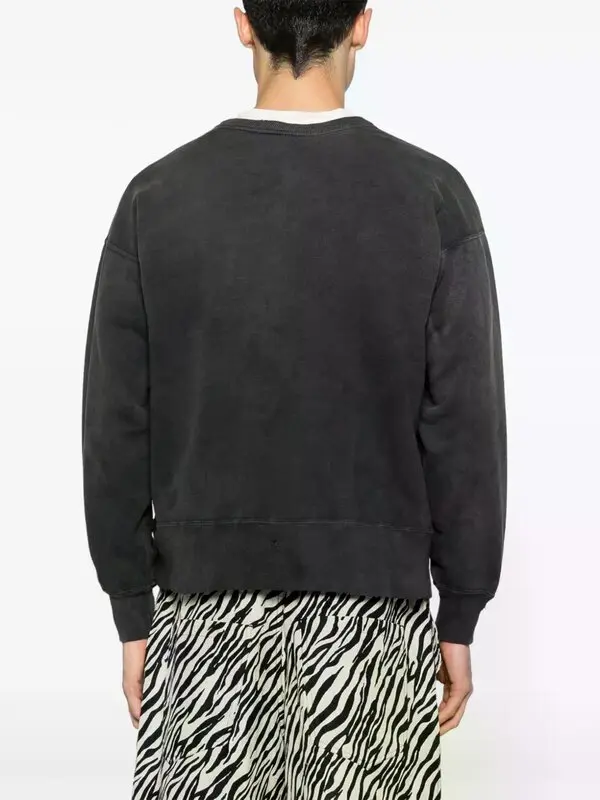 SAINT MXXXXXX Logo-print Cotton Sweatshirt