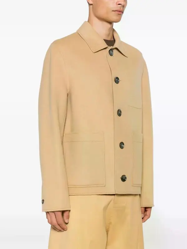 AMI Paris Brushed Shirt Jacket