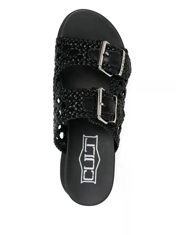 CULT 40mm Braided Flatform Sandals
