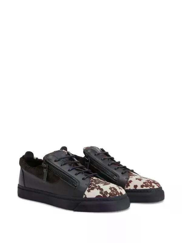 GIUSEPPE ZANOTTI Frankie Low-top Sneakers With Double Zip