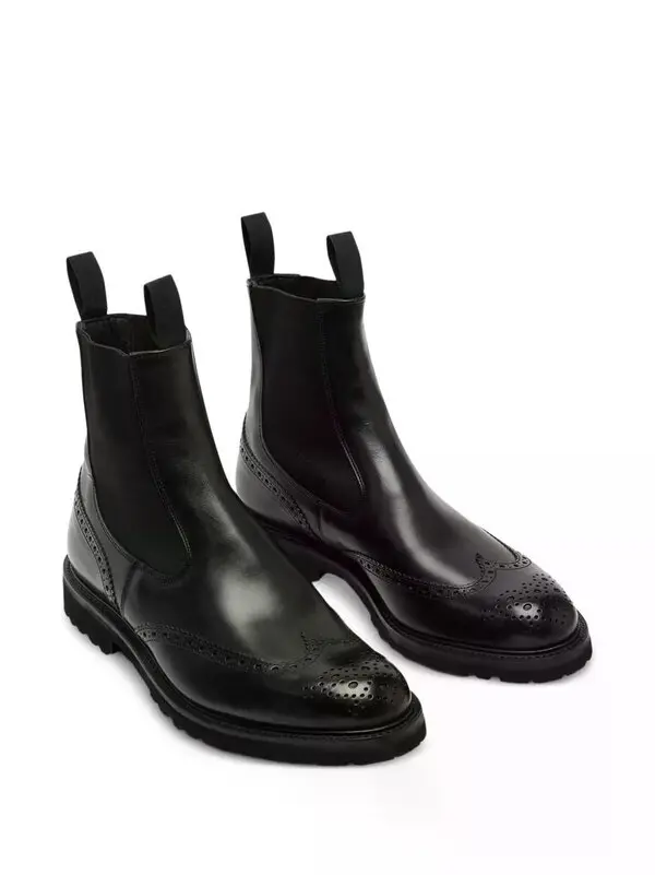 TRICKER'S Henry Leather Chelsea Boots - Black
