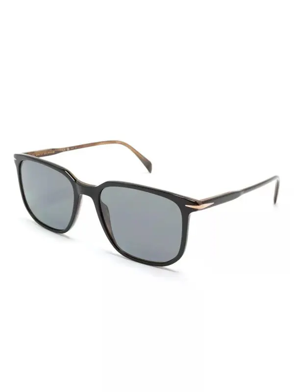 DB EYEWEAR BY DAVID BECKHAM Acetate Square-frame Polarised Sunglasses