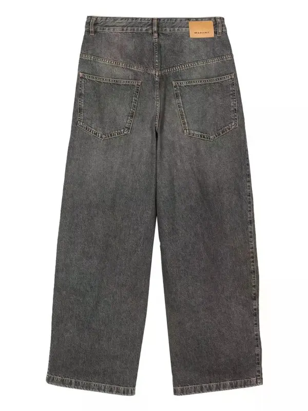 MARANT Janael Wide-leg Jeans