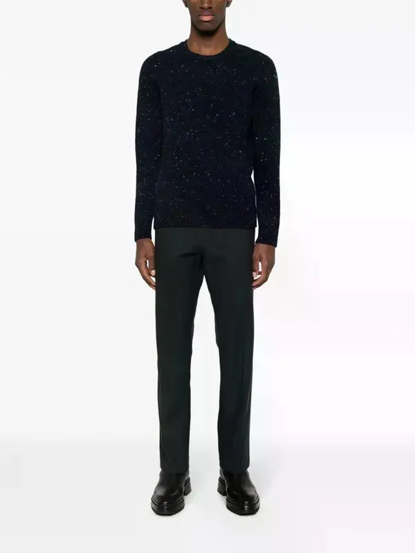 DRUMOHR Speckle-knit Crew Neck Jumper