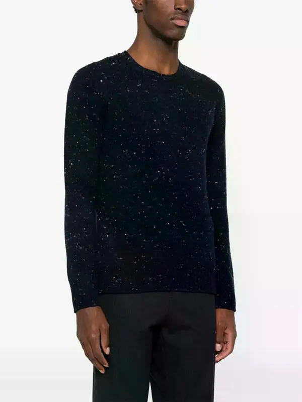 DRUMOHR Speckle-knit Crew Neck Jumper