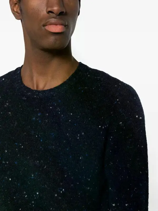 DRUMOHR Speckle-knit Crew Neck Jumper