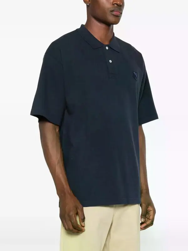Maison Kitsuné Fox-patch Polo Shirt
