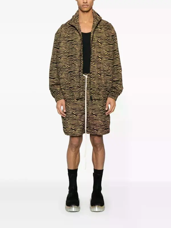 YUIKI SHIMOJI Tiger Stripes Zip-up Jacket