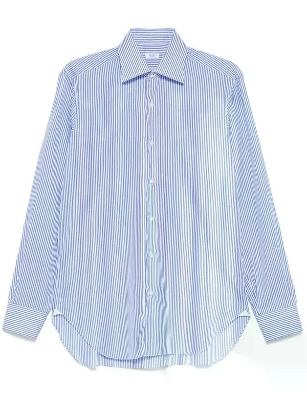 BARBA NAPOLI Striped Shirt