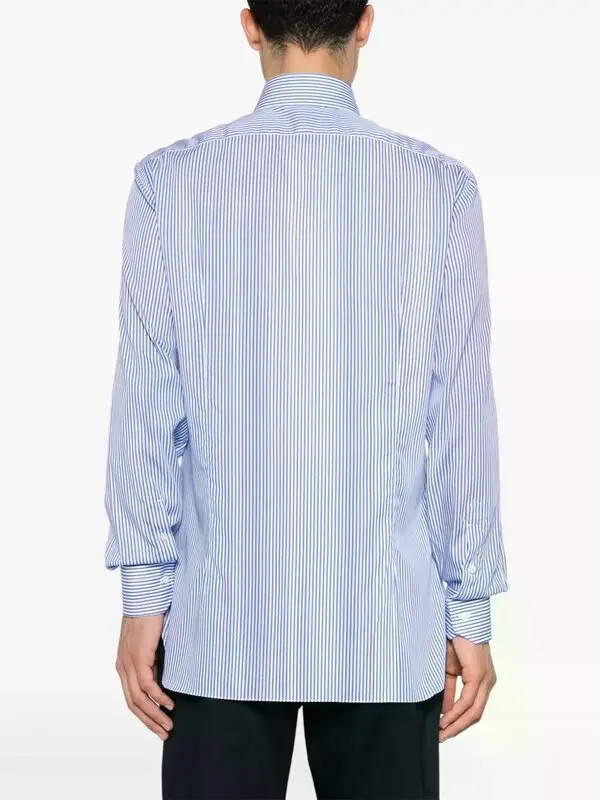 BARBA NAPOLI Striped Shirt