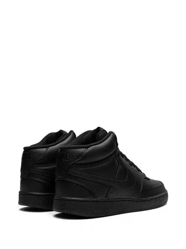 Nike Court Vision Mid Nn Triple Sneakers - Black