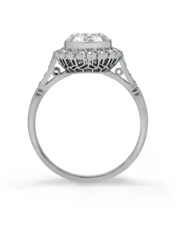 PRAGNELL Platinum Diamond Ring - Silver