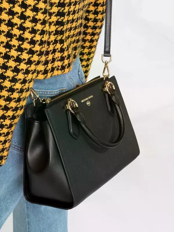 Michael Kors Sienna Pebbled-leather Tote Bag