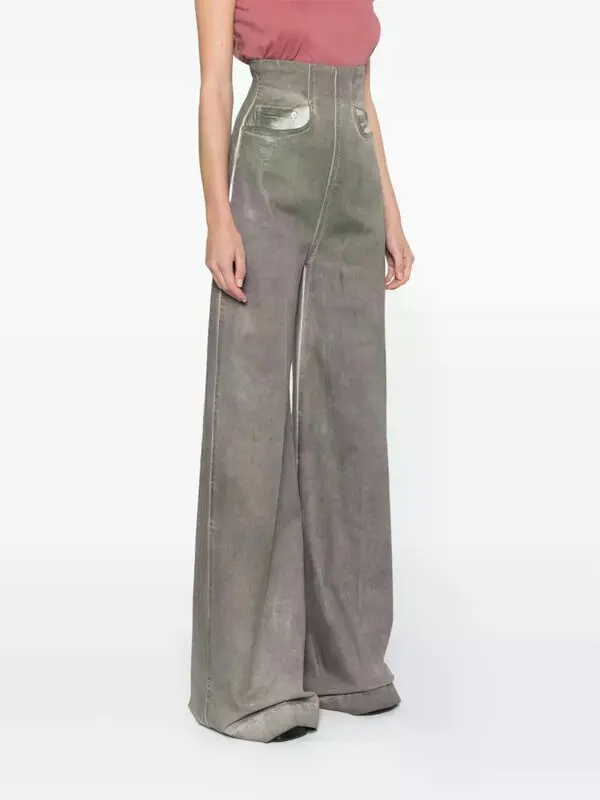 Rick Owens Dirt Cooper Wide-leg Jeans