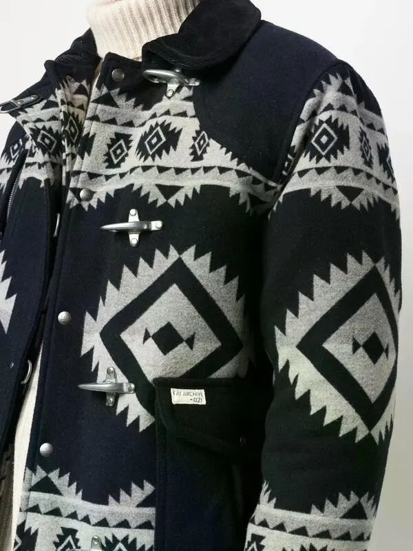 FAY Geometric Print Jacket