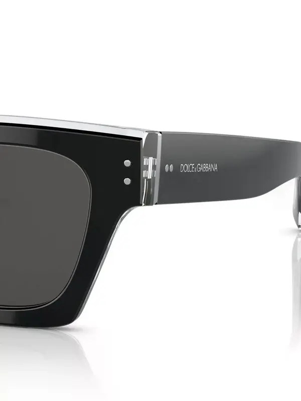 Dolce & Gabbana Logo-arm Detail Sunglasses