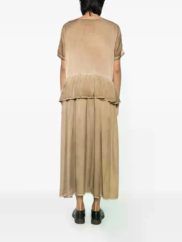 UMA WANG Abril Dress - Brown
