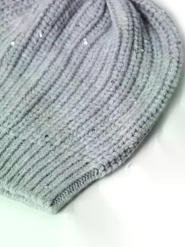 Brunello Cucinelli Ribbed Knit Beanie