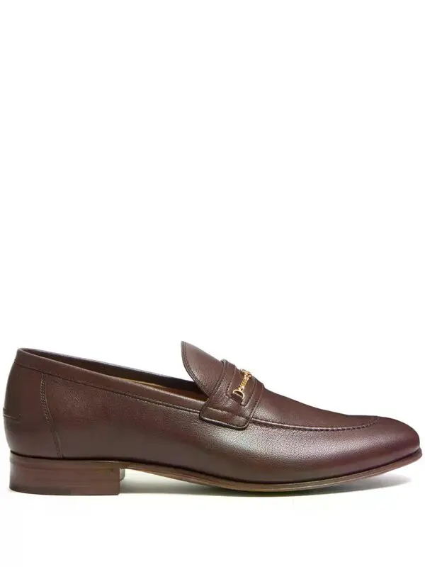 Valentino Garavani Vlogo Signature Loafers - Brown