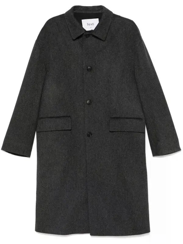 HEVO X Feliciotto Cavallino Coat - Grey