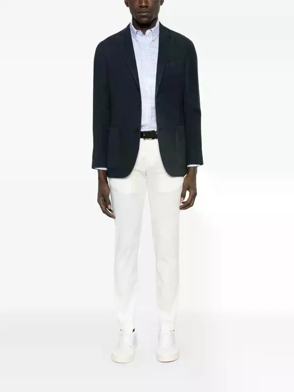 BRIGLIA 1949 Cotton Trousers - White