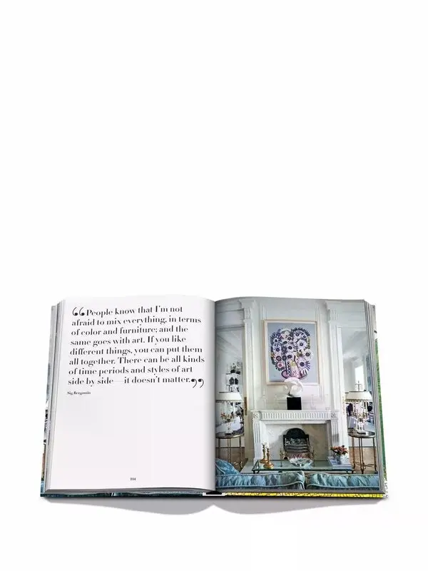 Assouline Art Life Sig Bergamin Book - White