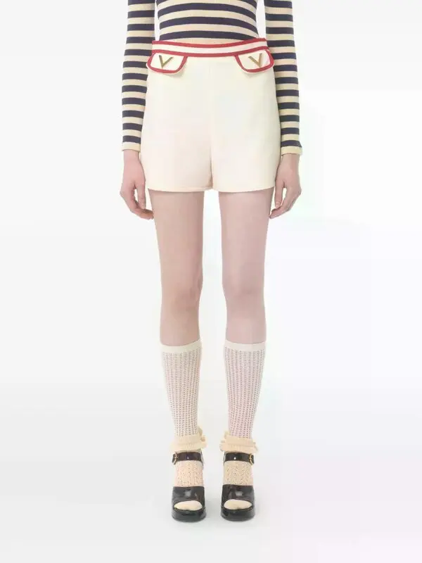 Valentino Garavani Crepe Couture Shorts