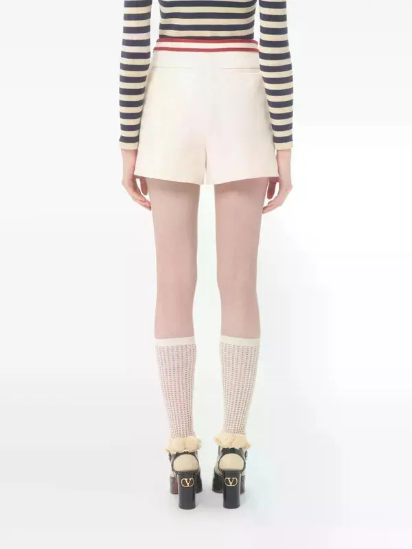 Valentino Garavani Crepe Couture Shorts