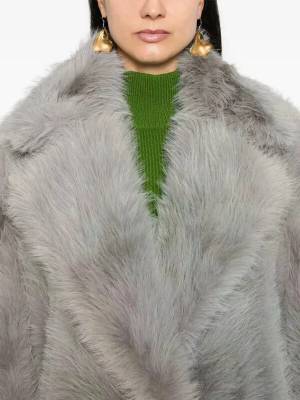 Sportmax Faux Fur Mid-length Coat