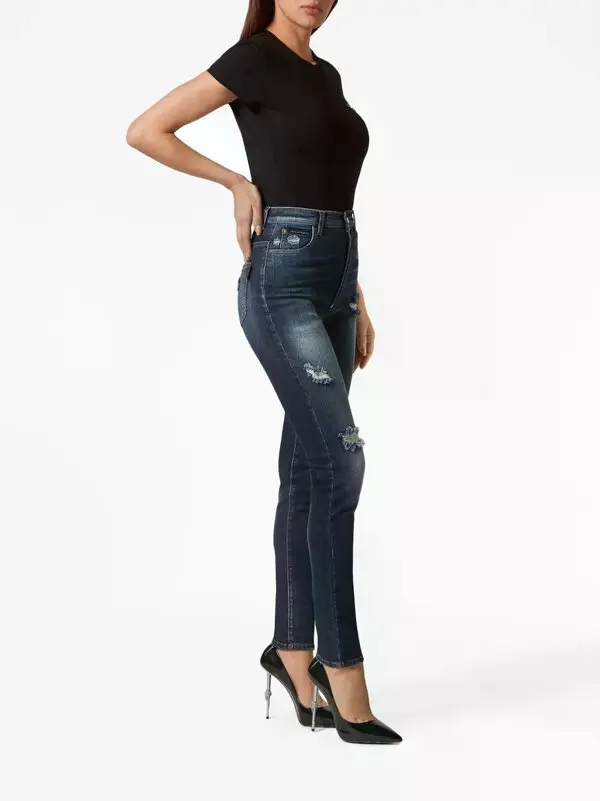Philipp Plein Distressed Skinny Jeans
