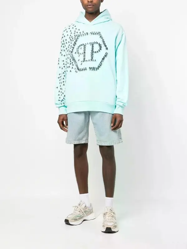 Philipp Plein Logo-print Detail Hoodie