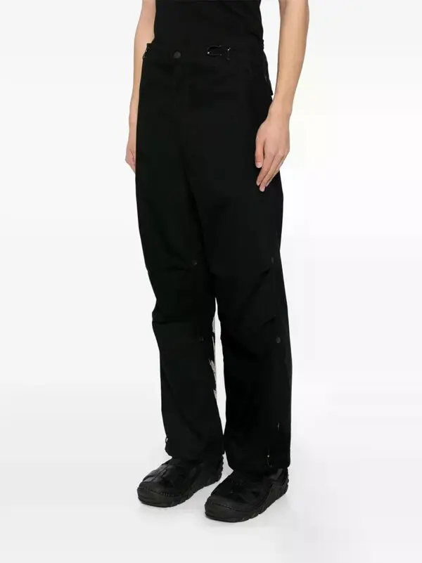 MAHARISHI Embroidered Straight-leg Trousers