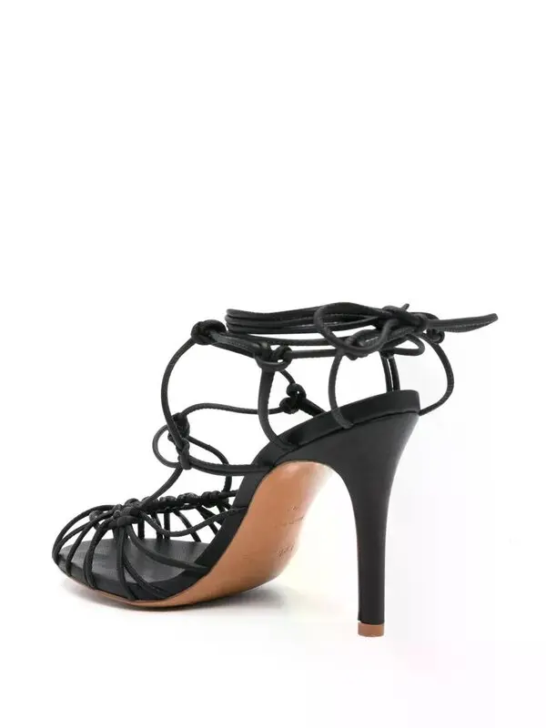 FORTE_FORTE 95mm Lace-up Stiletto Sandals