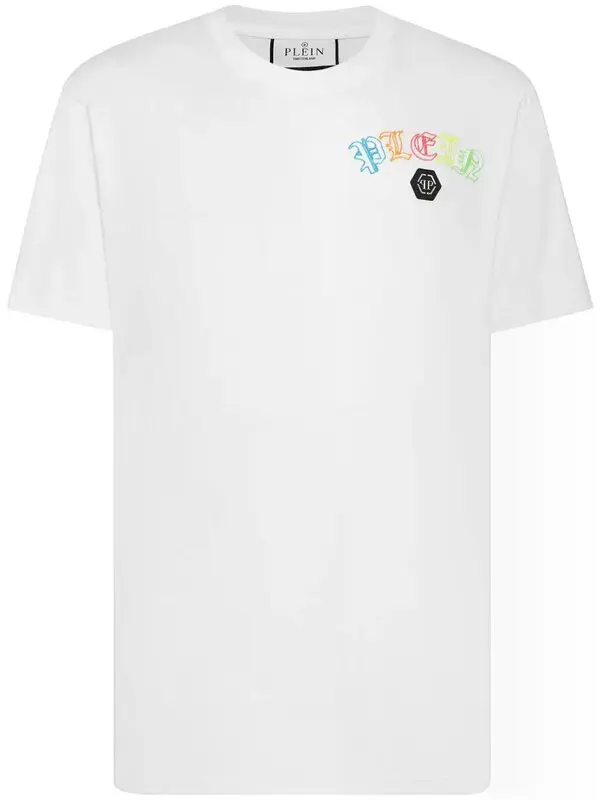 Philipp Plein Gothic Plein Cotton T-shirt