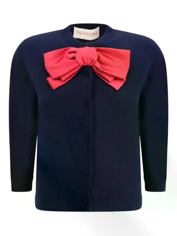 Valentino Garavani Bow Detail Cardigan