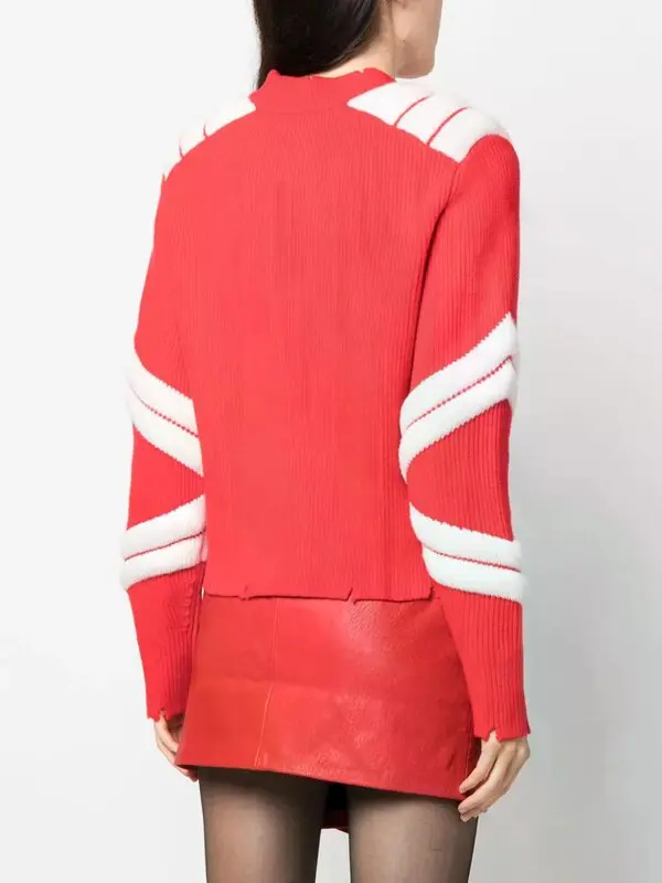 Zadig&Voltaire Georgia Wool Ribbed Knit Top