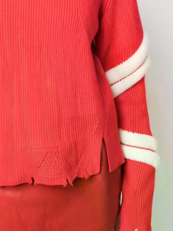Zadig&Voltaire Georgia Wool Ribbed Knit Top
