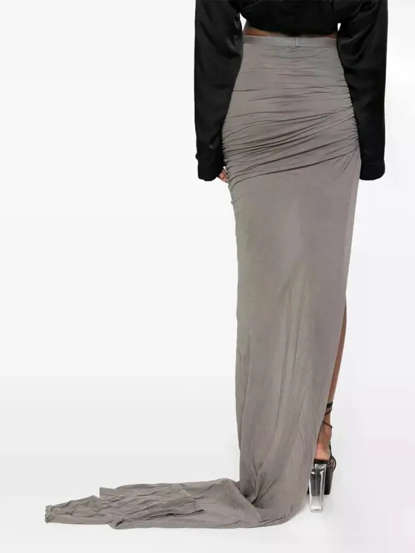 Rick Owens Edfu Maxi Skirt - Grey