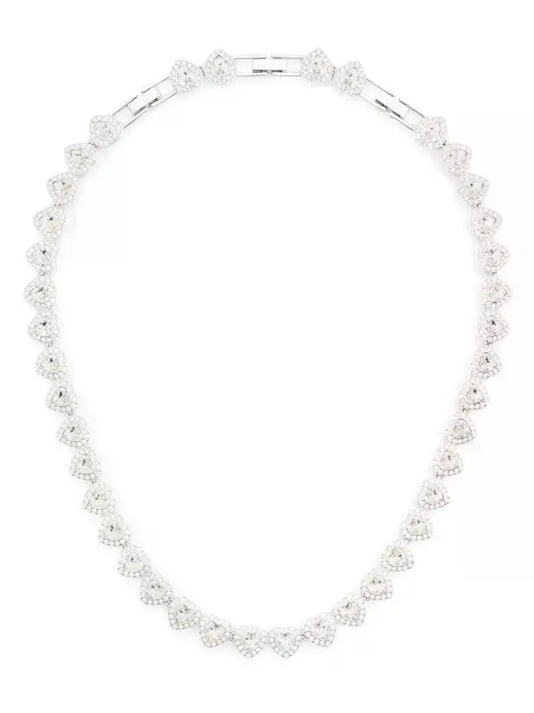 SWAROVSKI X Ariana Grande Angelic Heart Necklace - Silver