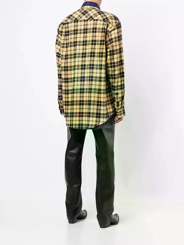 COOL T.M Plaid-check Print Shirt