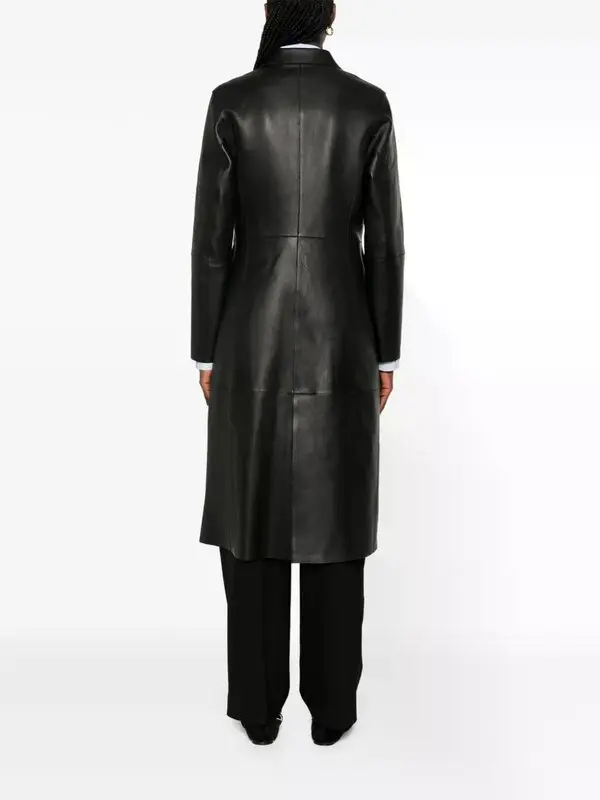 TOTEME Leather Coat