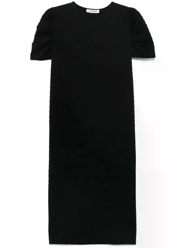 Henrik Vibskov Jacquard Midi Dress - Black