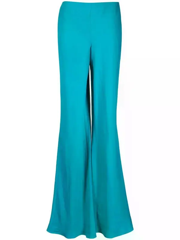 Alberta Ferretti High-waisted Flared Trousers