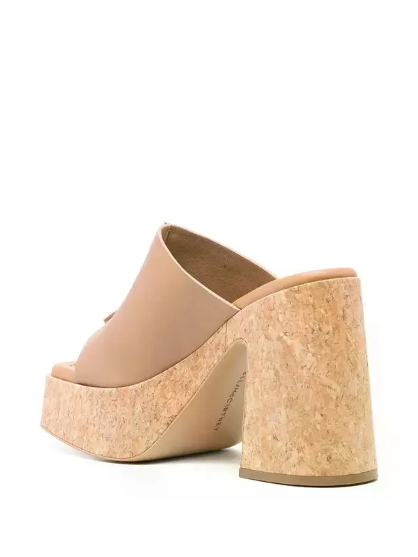 Stella McCartney Skyla Platform Sandals - Neutrals