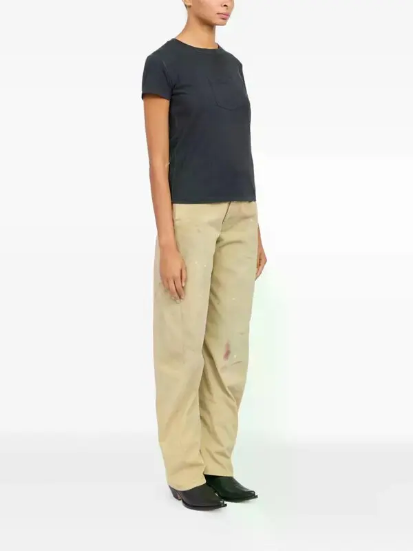 MAISON MARGIELA Cotton T-shirt With Chest Pocket