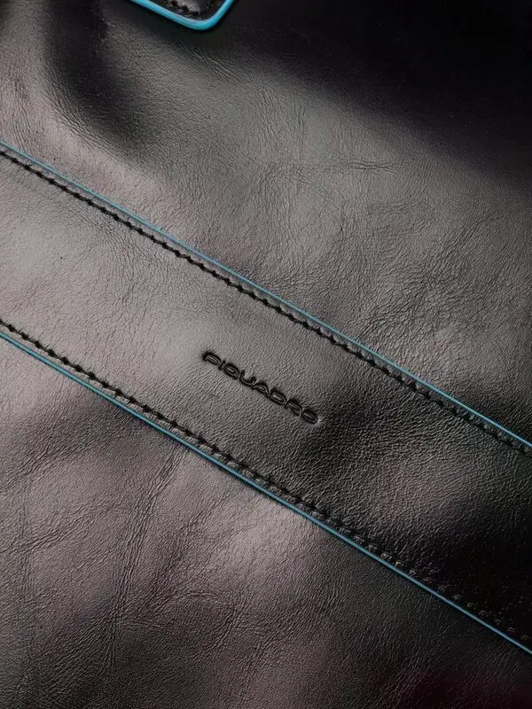 PIQUADRO Square Slim Computer Bag In Leather