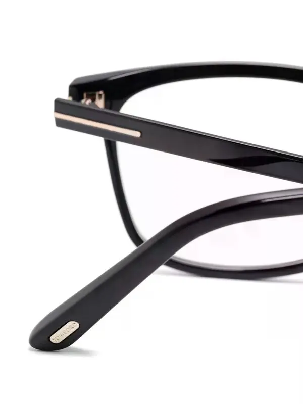 TOM FORD Square Frame Glasses - Black